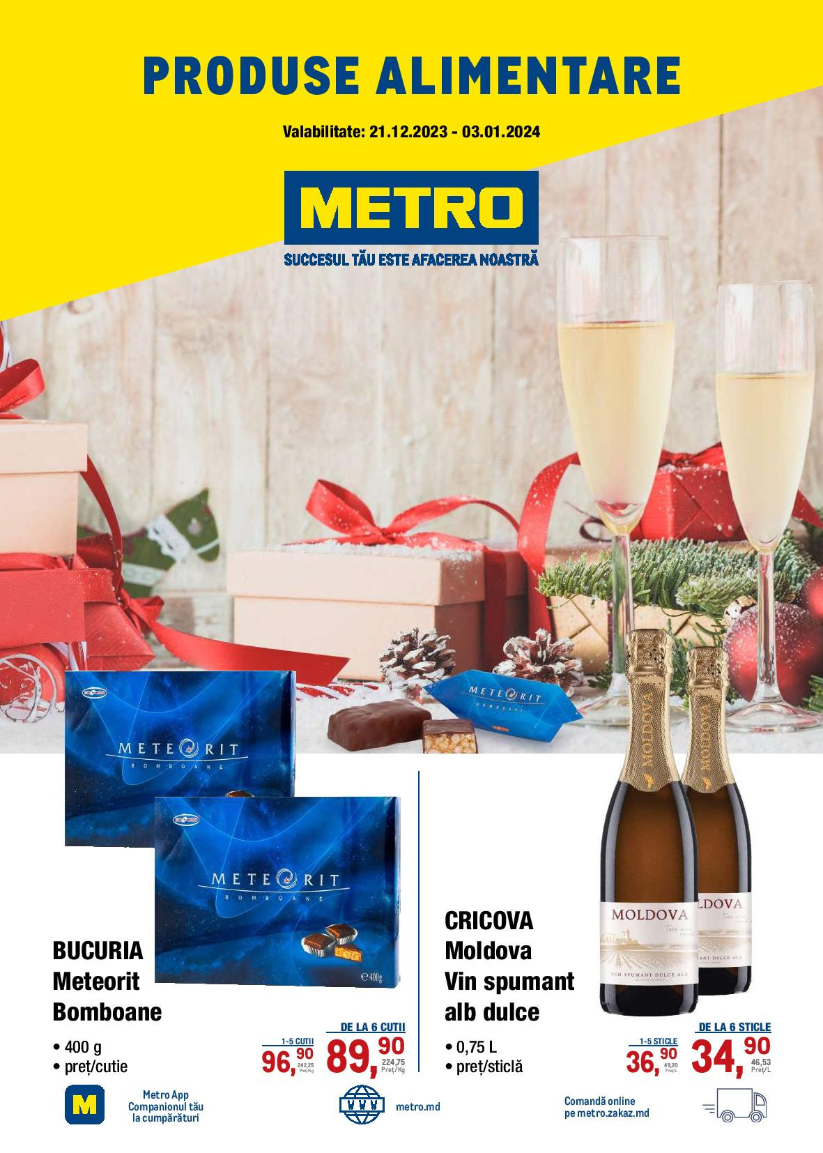 Catalog Catalog produse alimentare de la METRO (Nr. 26) - reduceri Moldova