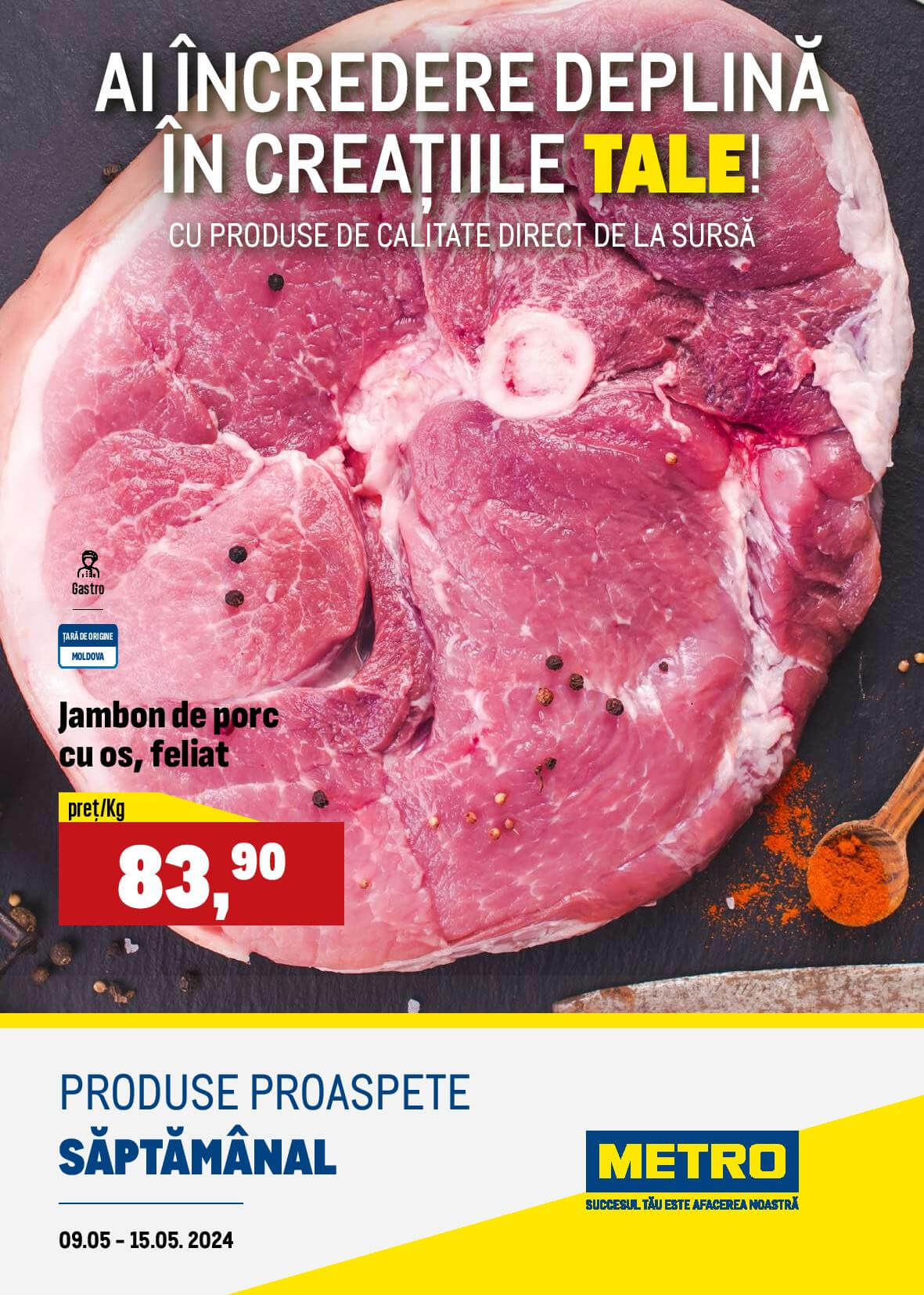 Catalog Produse proaspete METRO (Nr. 19) - reduceri Moldova
