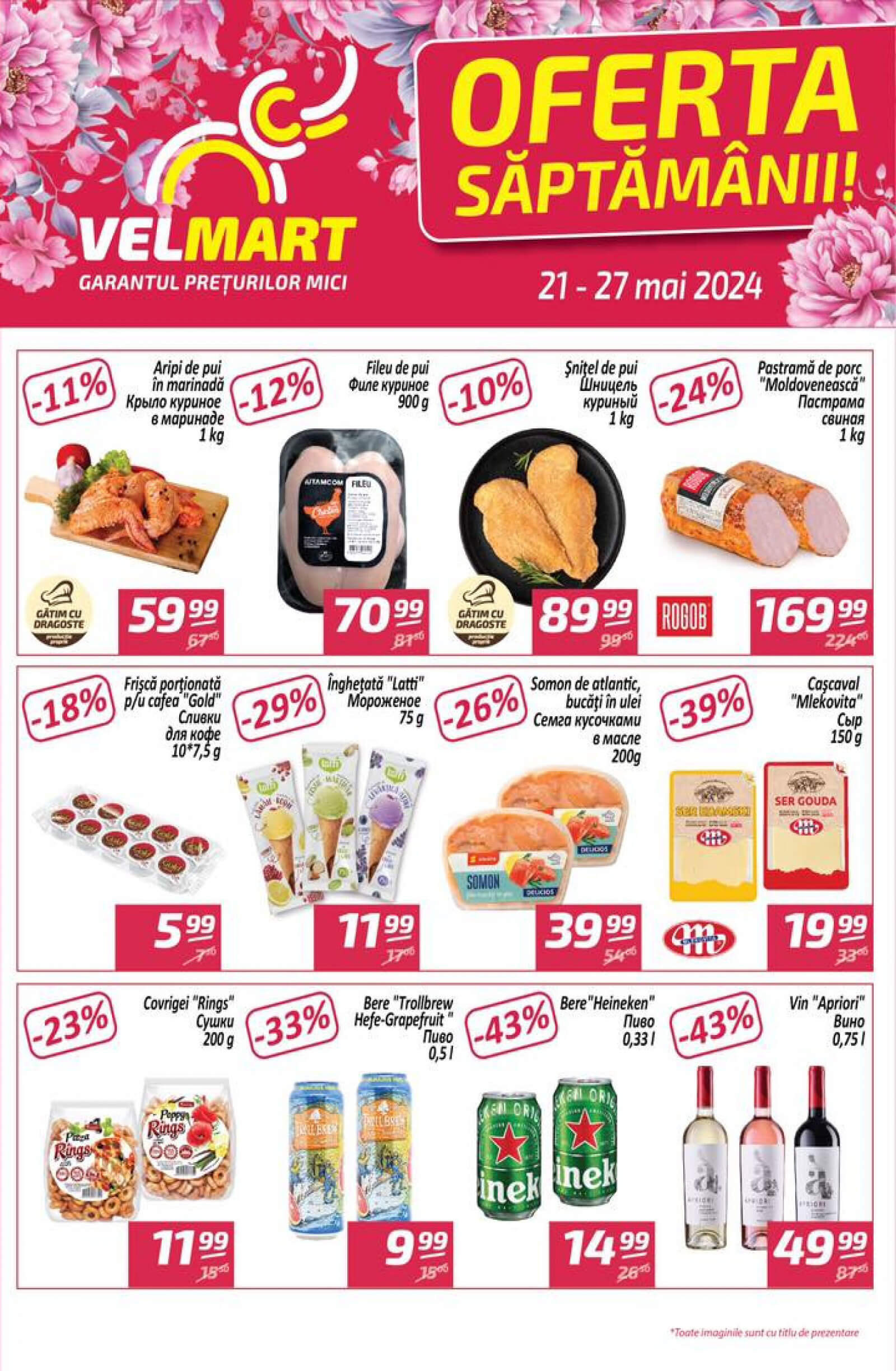 Catalog Oferta săptămânii Velmart (Nr. 21) - reduceri Moldova