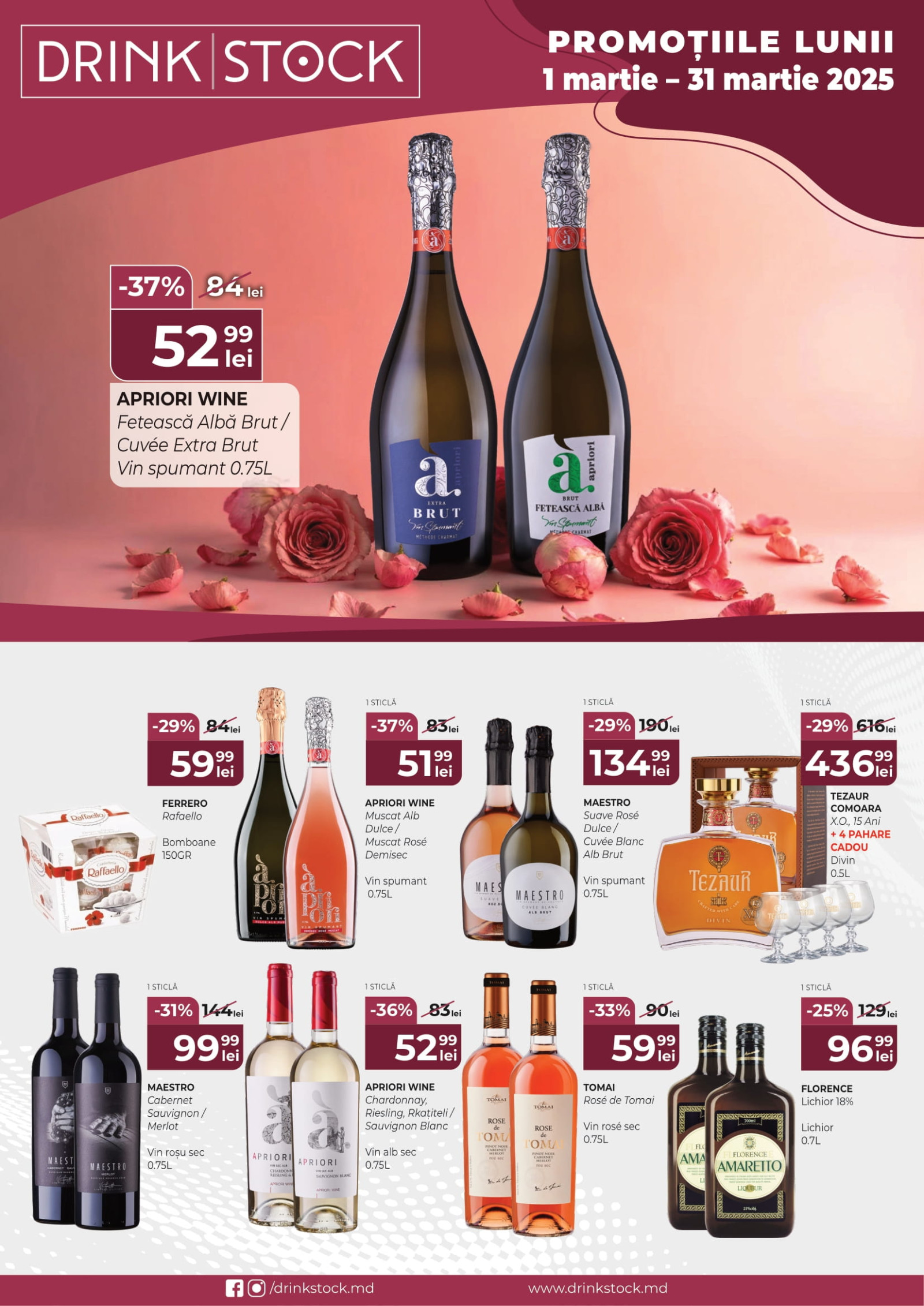 Catalog Drink Stock: Promoțiile lunii martie - reduceri Moldova