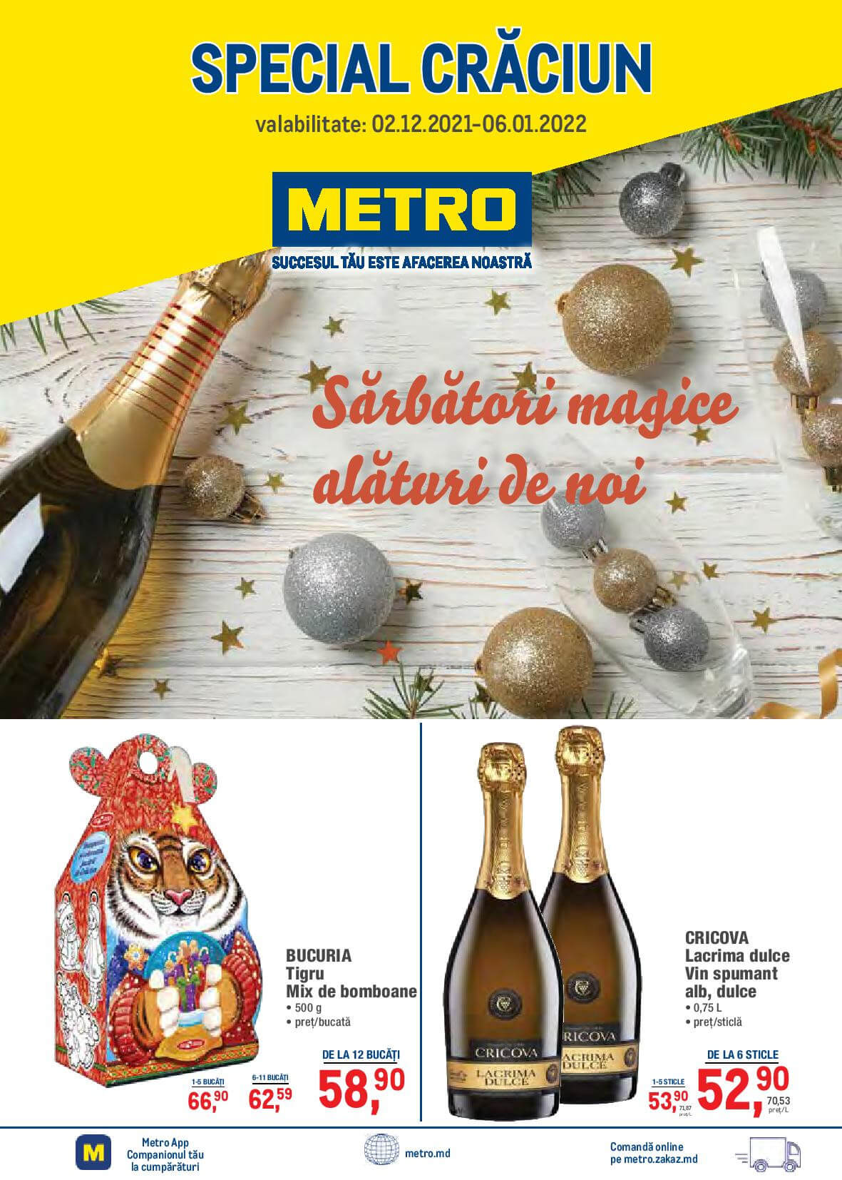 Catalog METRO: Catalog special de Crăciun (NR. 25) - reduceri Moldova