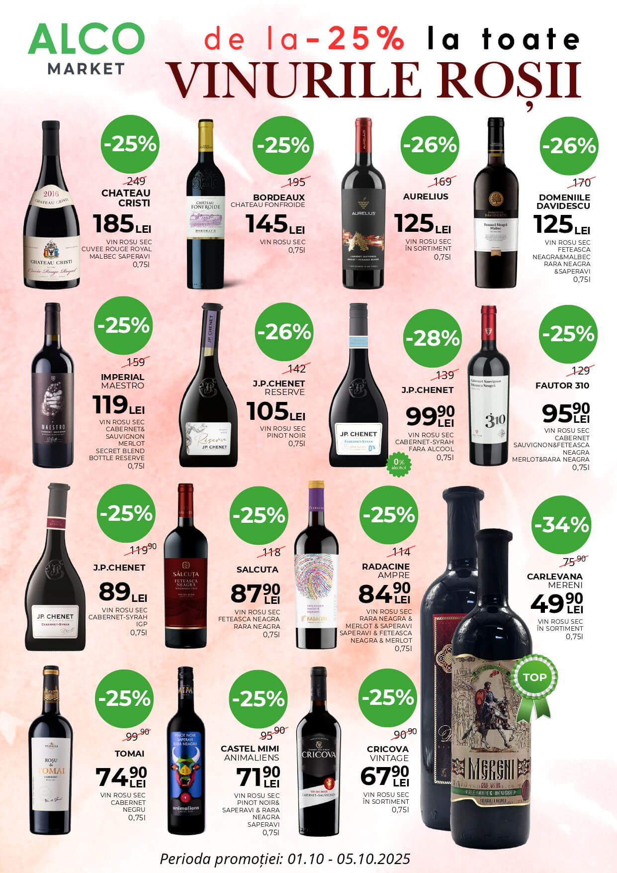 Catalog Alcomarket: Ziua vinului - reduceri Moldova