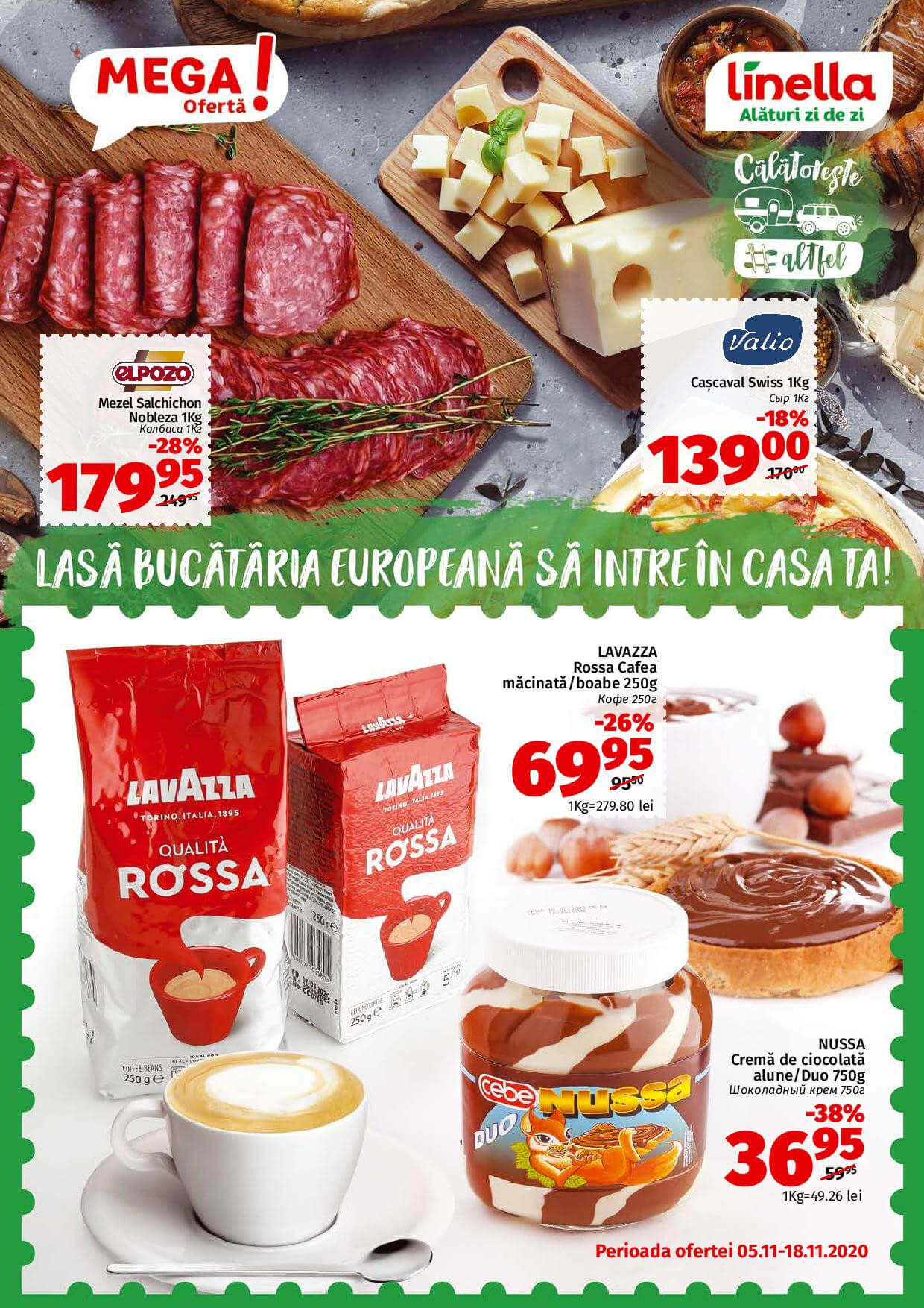 Cataloage, broșuri și oferte de la magazinul Linella din Chișinău, Moldova