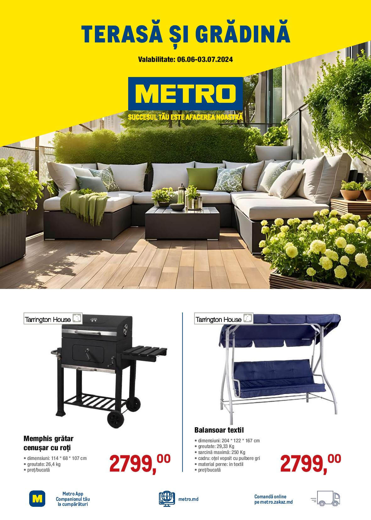 Catalog METRO: Catalog Special - Terasă și Grădină (NR. 12) - reduceri Moldova