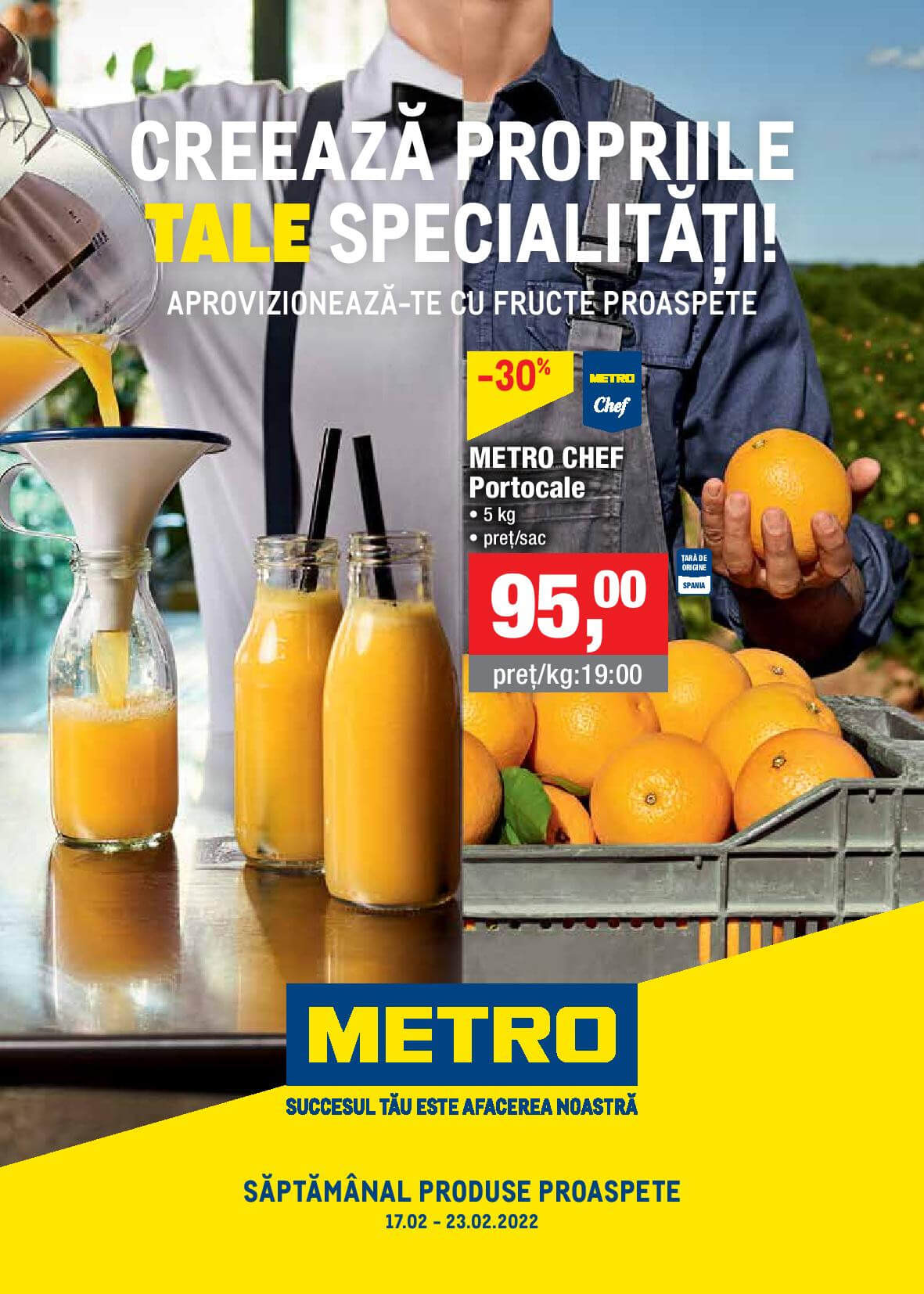 Catalog Produse proaspete METRO (Nr. 7) - reduceri Moldova