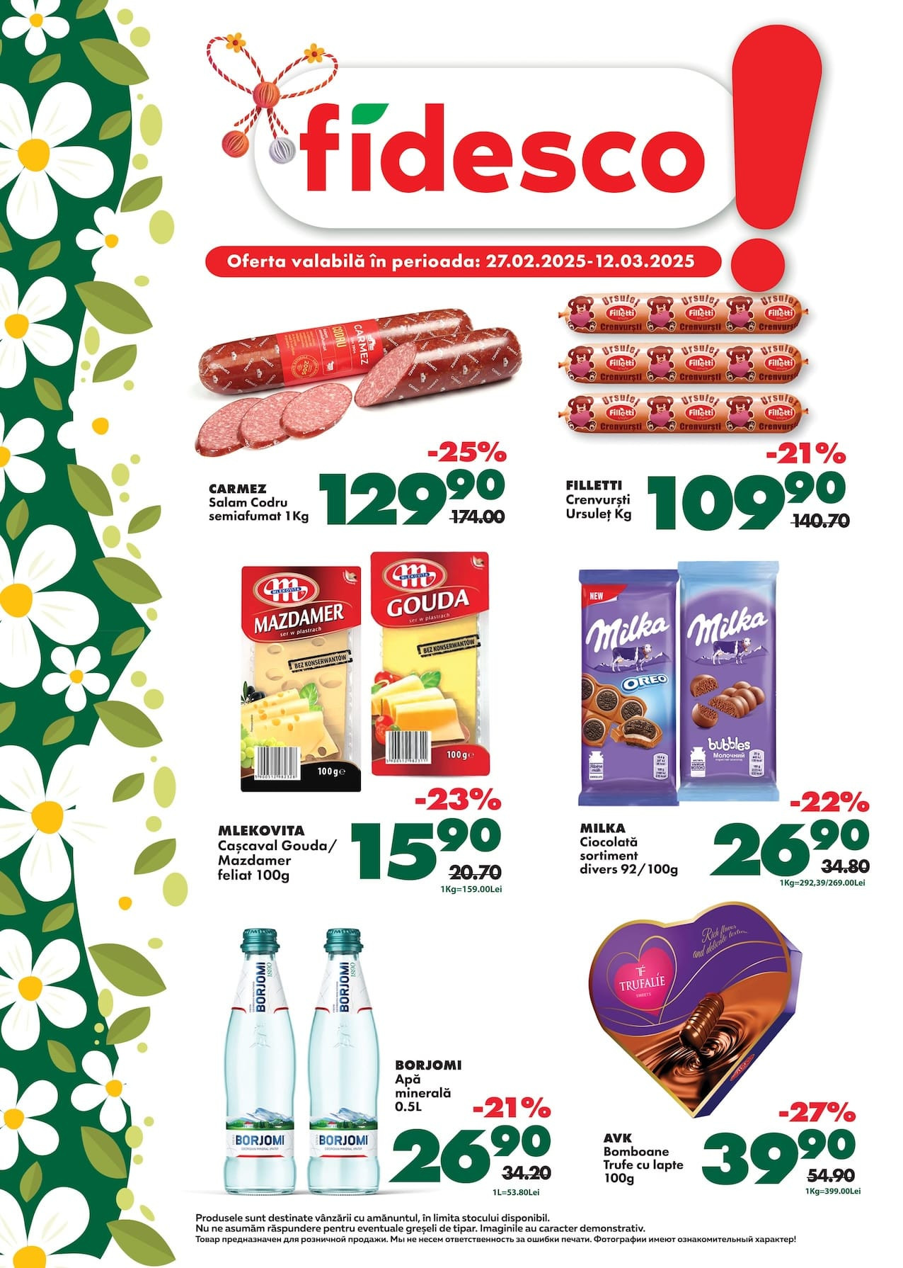 Catalog Fidesco: Bun venit, primavara! - reduceri Moldova