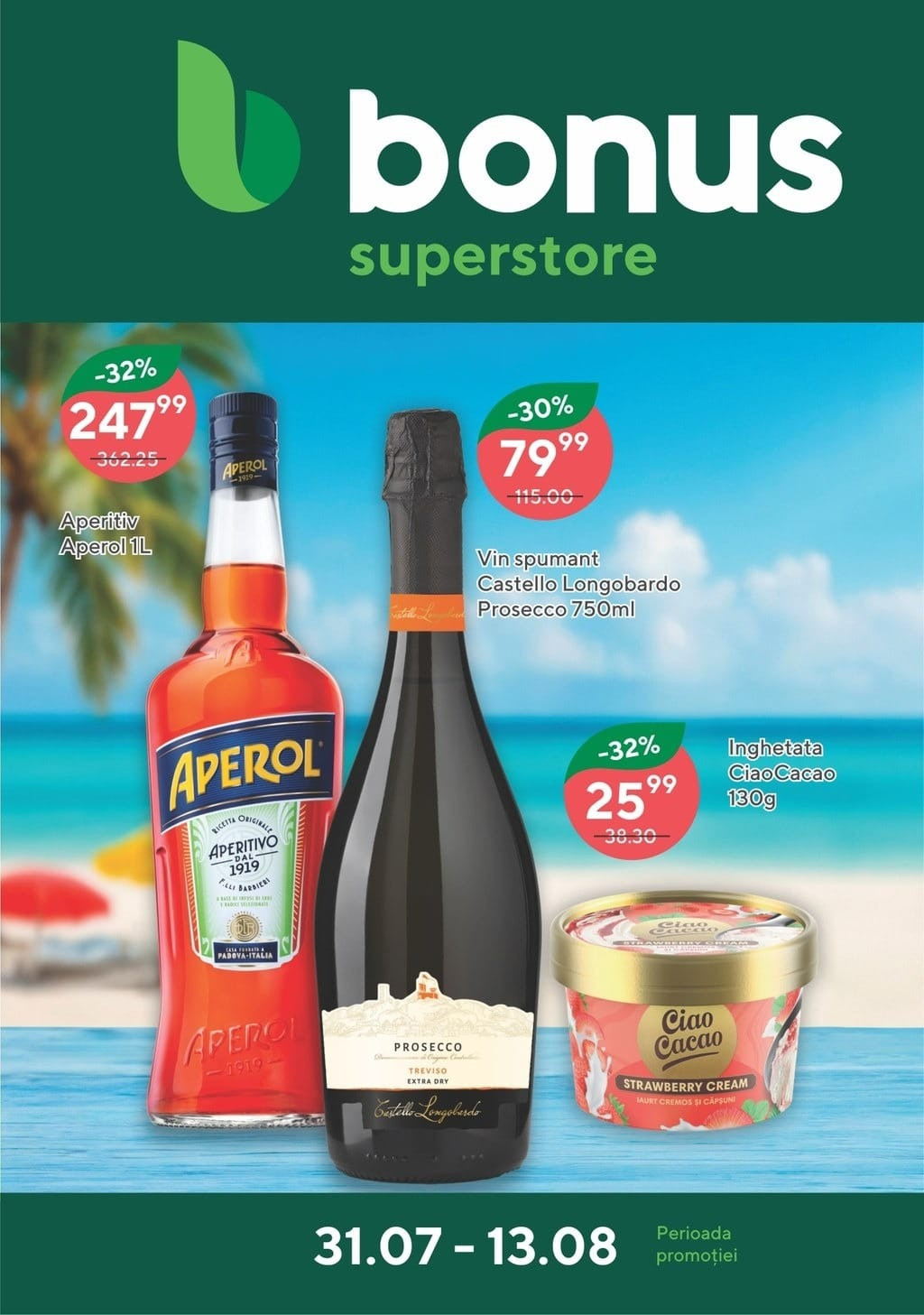 Catalog Bonus: Oferta lunii august - reduceri Moldova